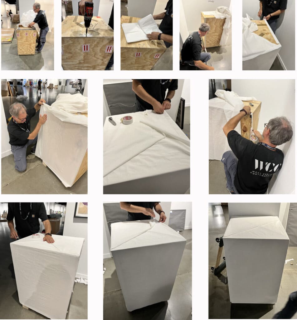 How to Repurpose a Crate for Artwork that Travels | Museum Trade
